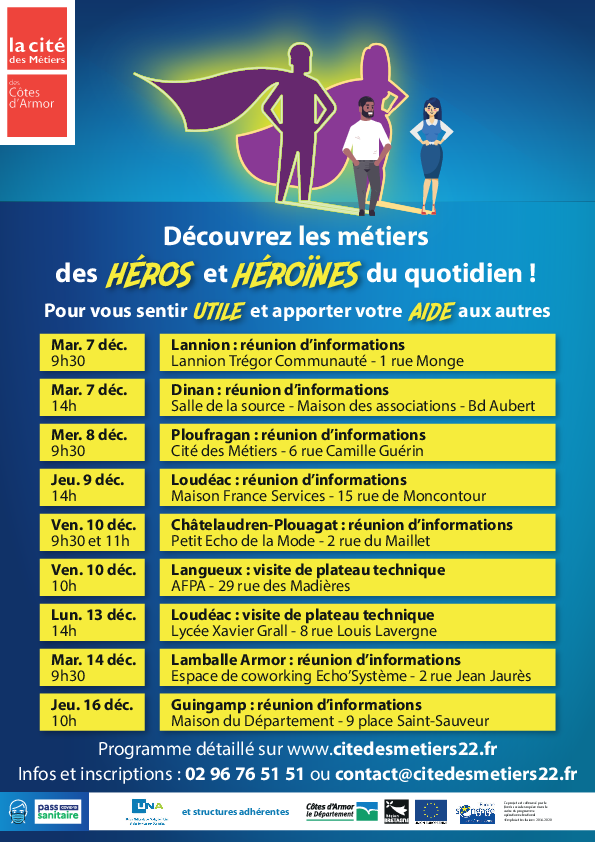 Découvrez les métiers des héros et heroïnes du quotidien ! - Bretagne ...