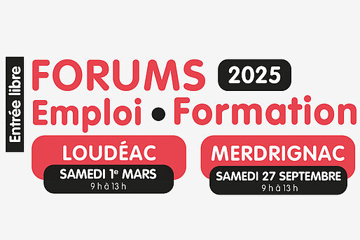 Forum de l'emploi et de la formation 2025 - Bretagne Centre