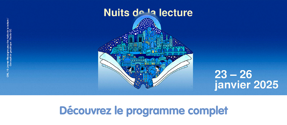 Nuits de la lecture 2025 - Bretagne Centre